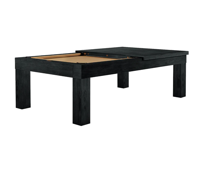 American Heritage Billiards Alta 8' Dining Top in Black Ash — Luxe Game ...