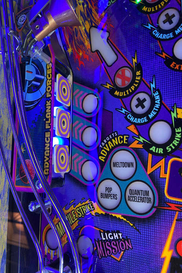 American Pinball Galactic Tank Force Pinball Machine — Luxe Game Tables