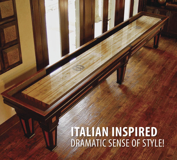 Champion Worthington 12' Shuffleboard Table — Luxe Game Tables