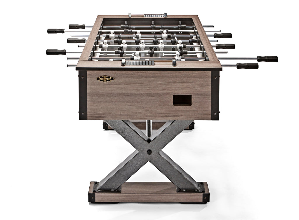 Brunswick Billiards Premier Foosball Table — Luxe Game Tables