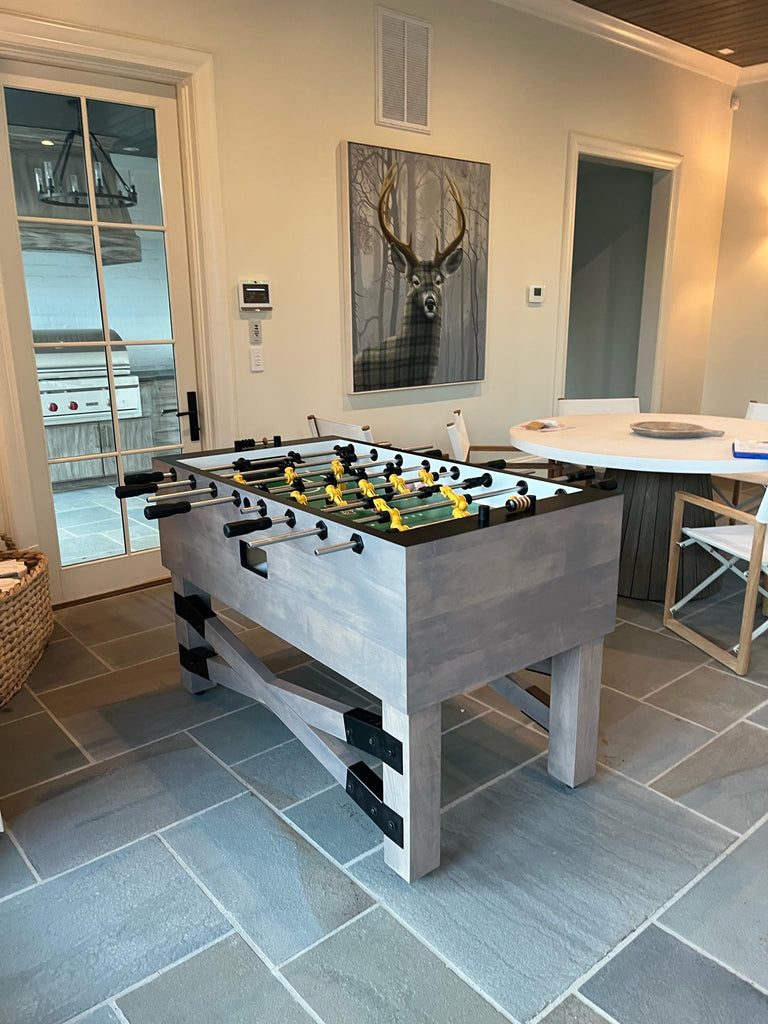Tornado Rustic Furniture Foosball Table — Luxe Game Tables