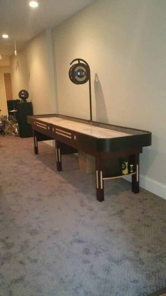 Champion 12' The Grand Champion Shuffleboard Table — Luxe Game Tables