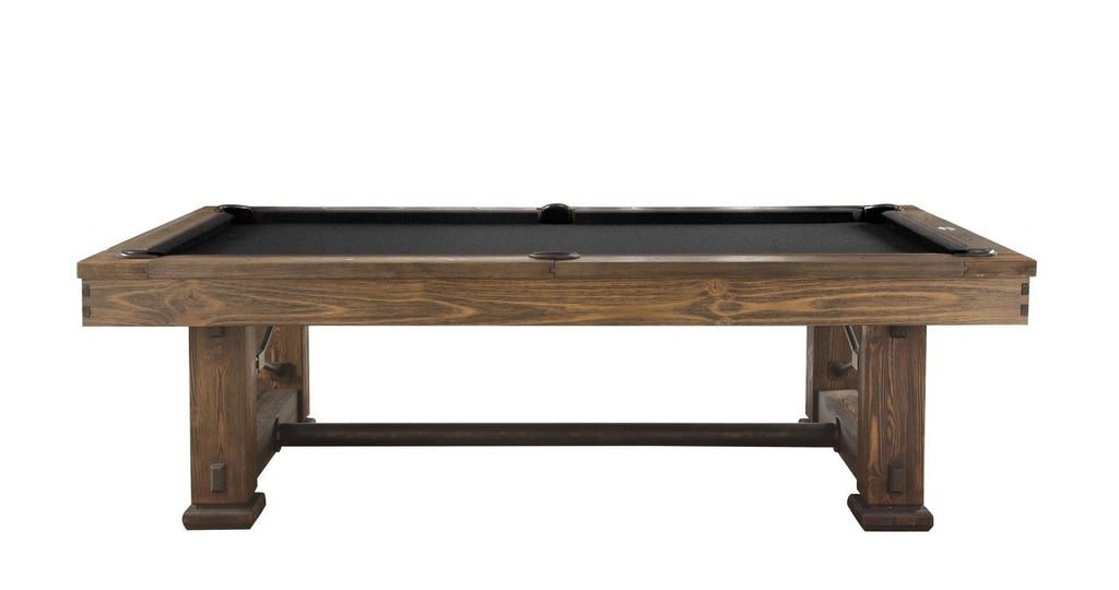 Playcraft Rio Grande 8' Slate Pool Table in Weathered Bark — Luxe Game ...